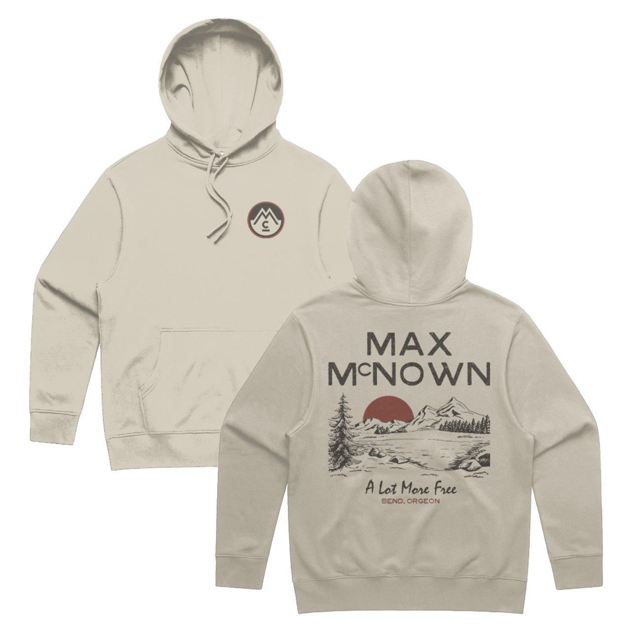 2025 Max McNown A Lot More Free Hoodie – Max McNown Official Merchandise